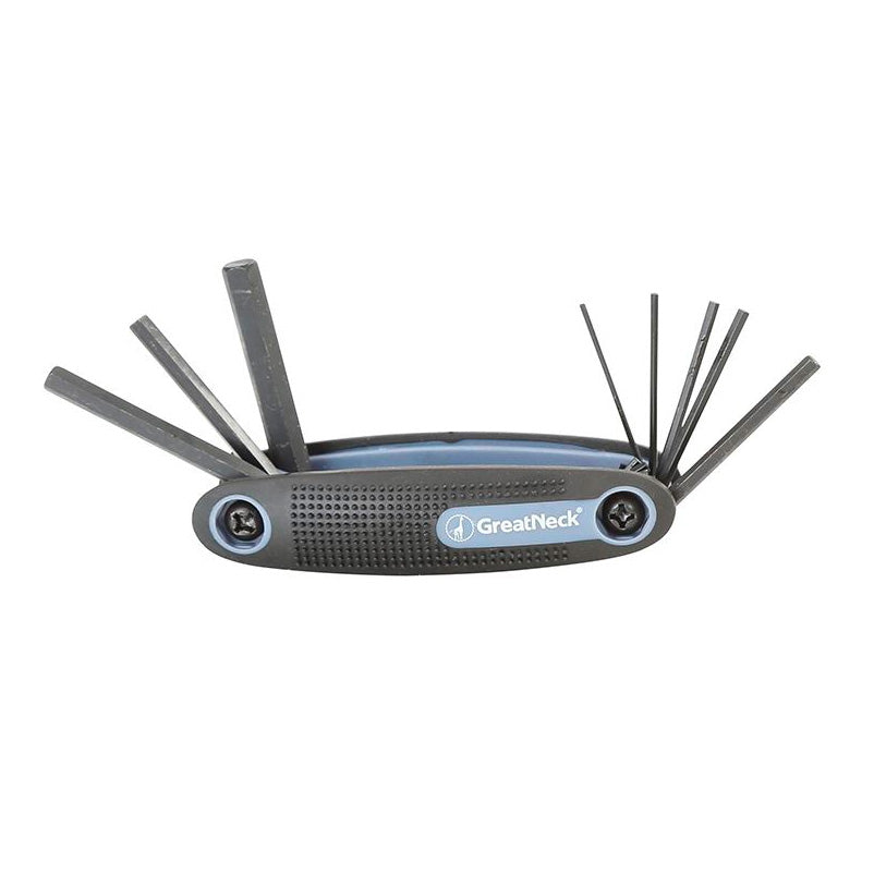 GreatNeck Folding Allen Key Set — Jibs